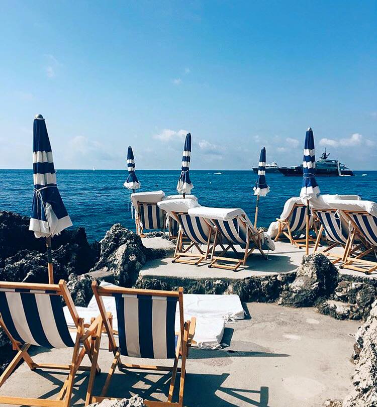 The DC Darlings Travel: La Fontelina Beach Club in Capri, Italy - the ...