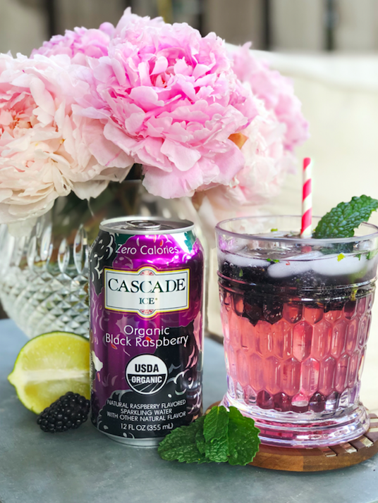 Cascade Ice Blackberry Mint Fizz Cocktail for Summer Soirées - the DC ...